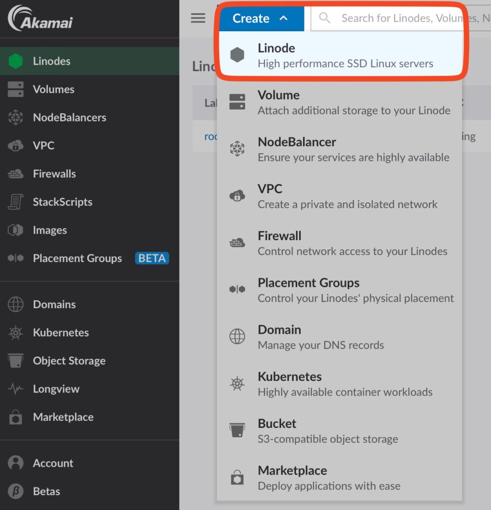 Cómo poner en marcha un servidor Linux VPS en Linode (Akamai)