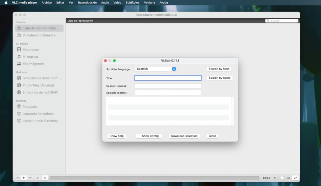 Cómo descargar subtítulos con VLC