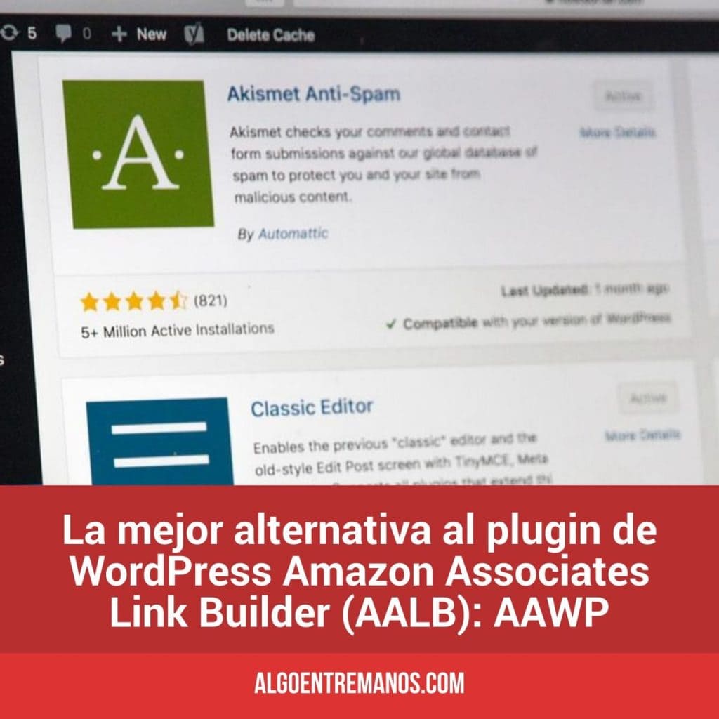 AAWP WordPress Plugin: La mejor alternativa a Amazon Associates Link