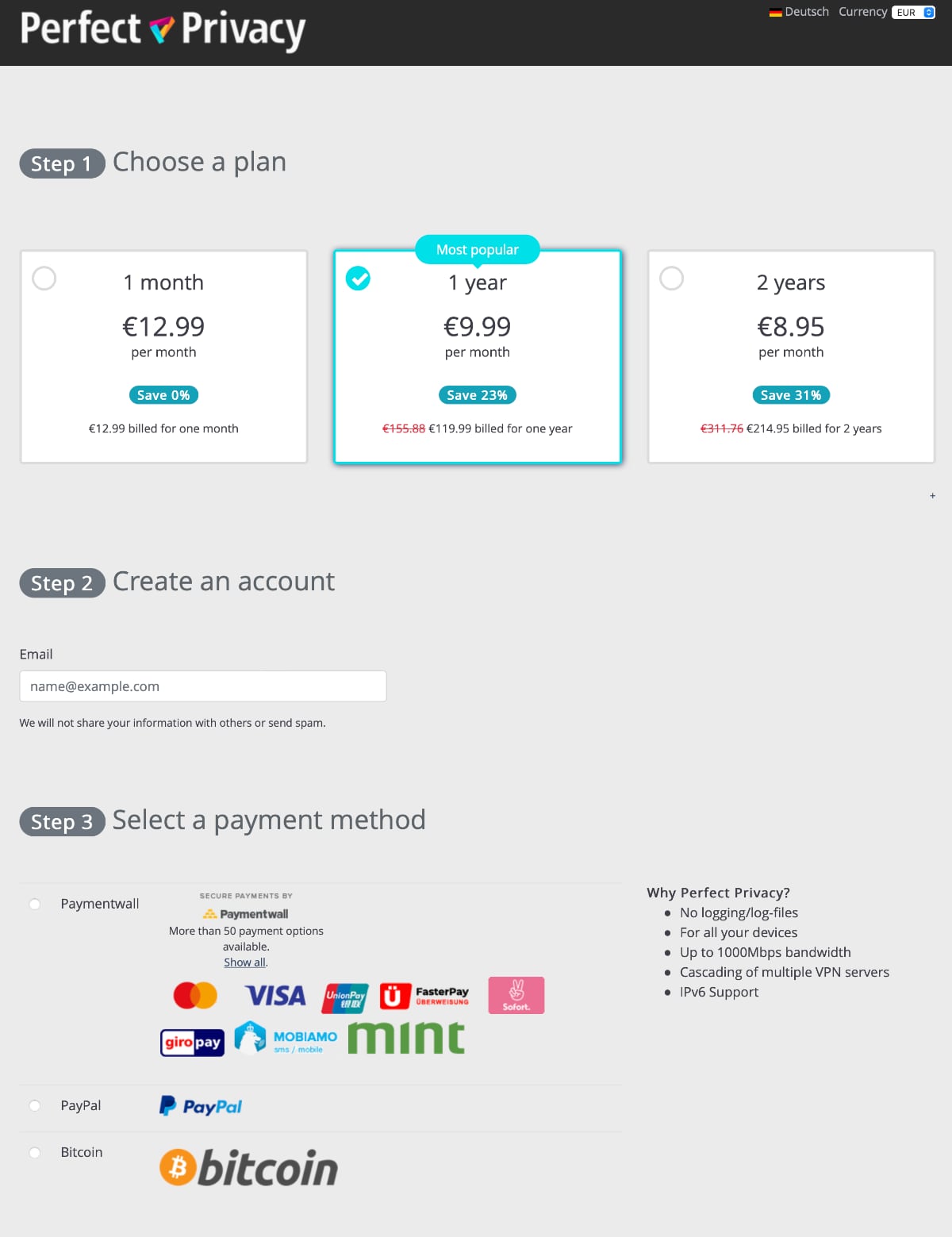 Perfect Privacy VPN - Opinión y review: Seguridad y privacidad por encima