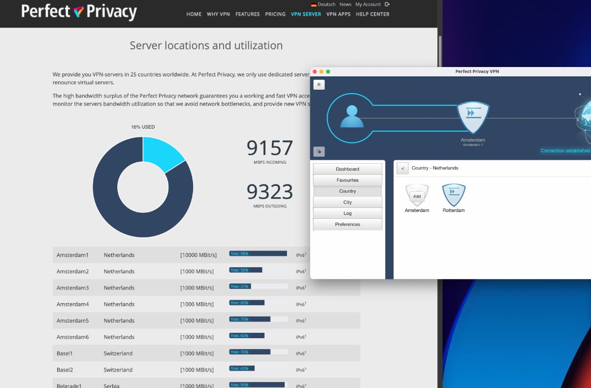 Perfect Privacy VPN - Opinión y review: Seguridad y privacidad por encima