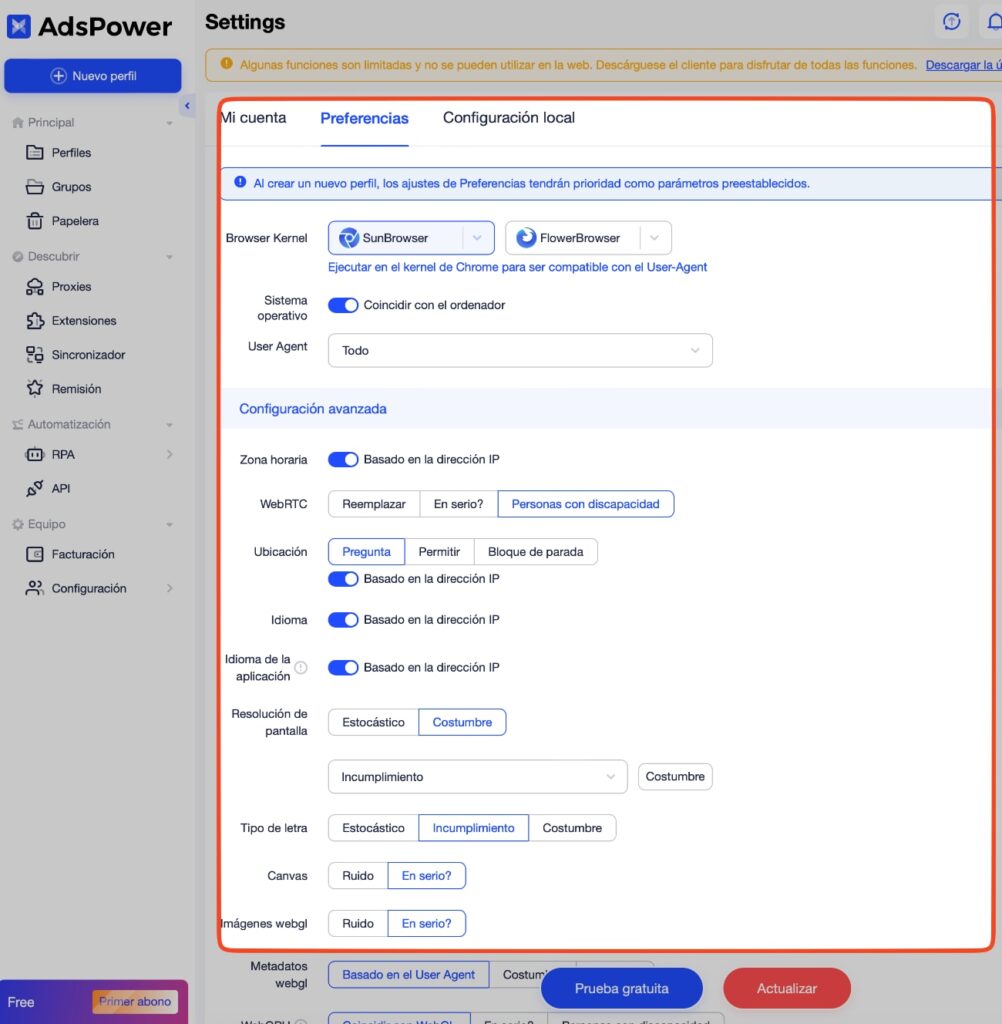AdsPower: opinión y análisis de este Antidetect Browser