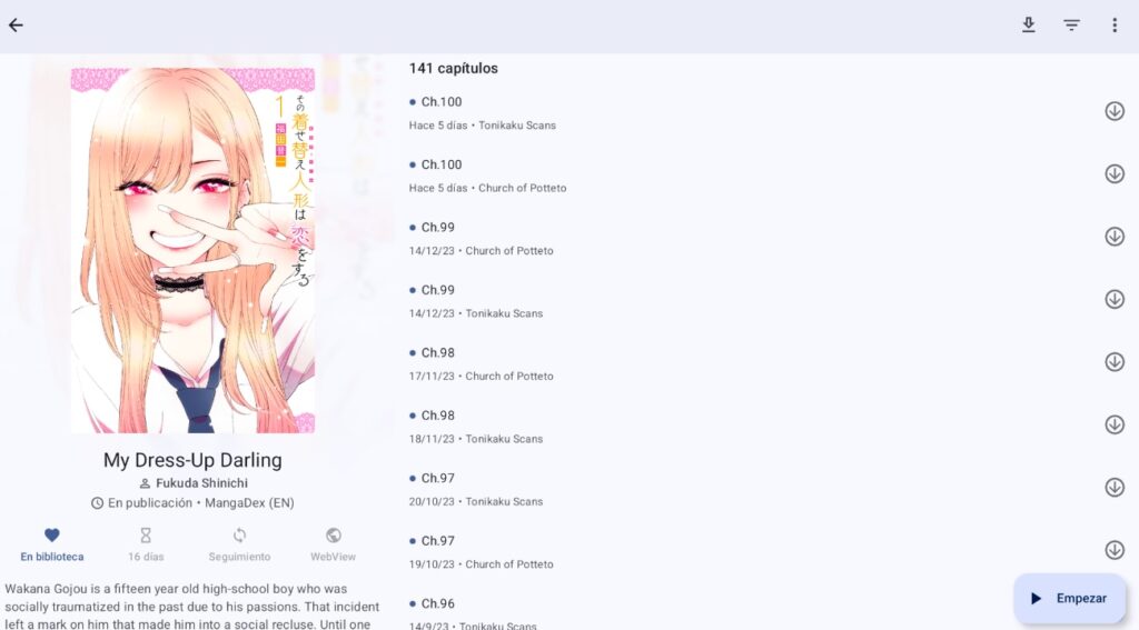 Cómo funciona Aniyomi, app Android para Anime y Manga