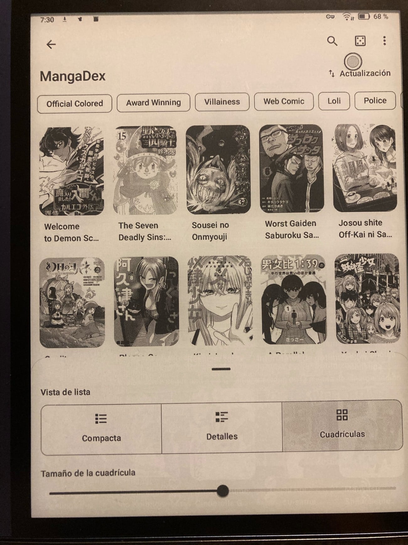 Como leer manga con Kotatsu en Android