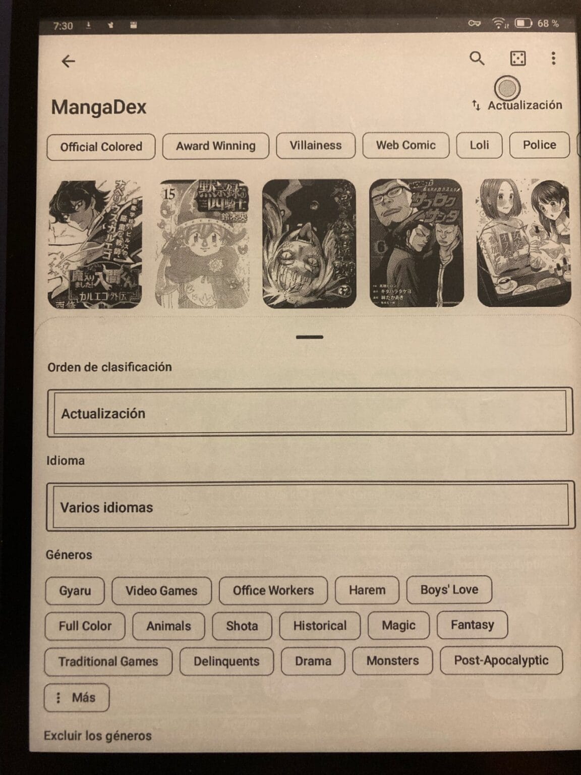 Como leer manga con Kotatsu en Android