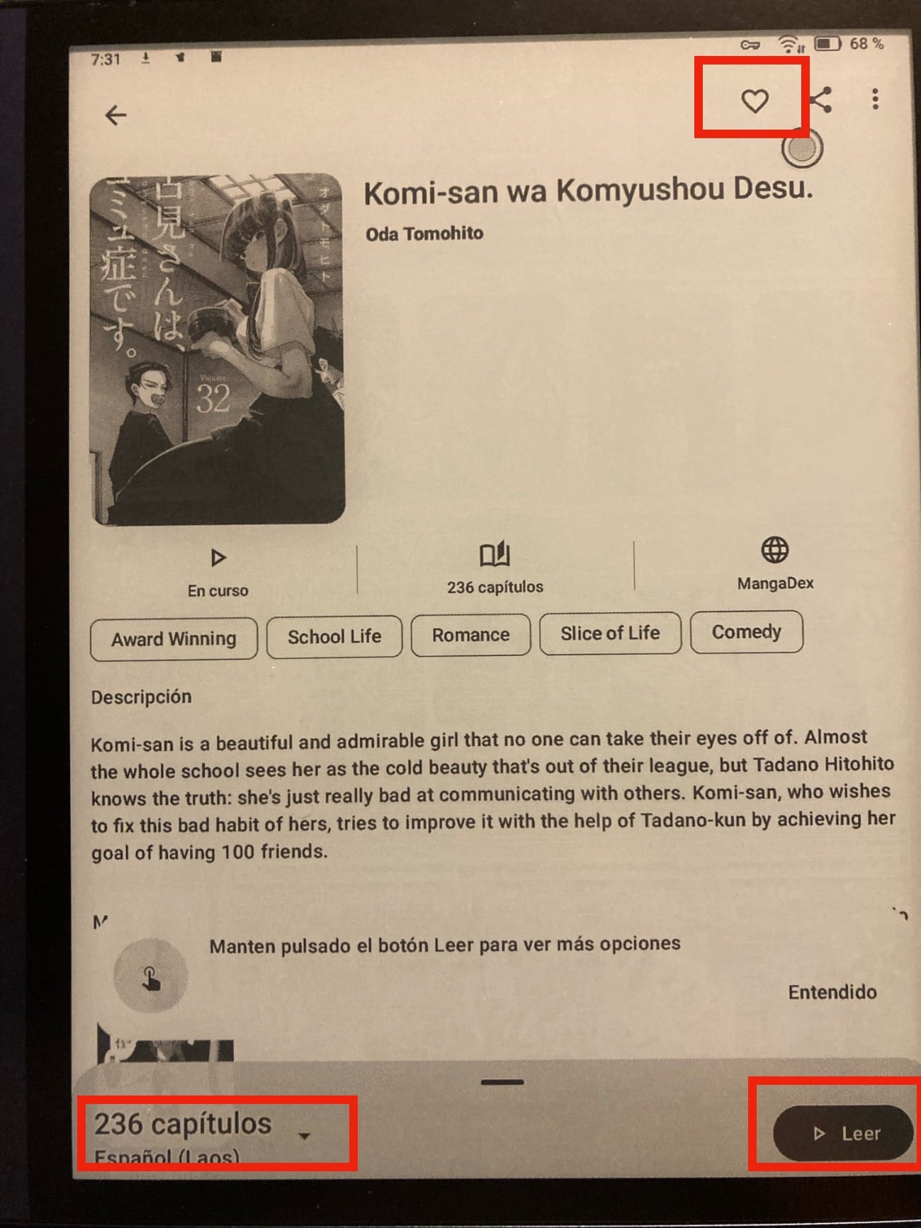 Como leer manga con Kotatsu en Android