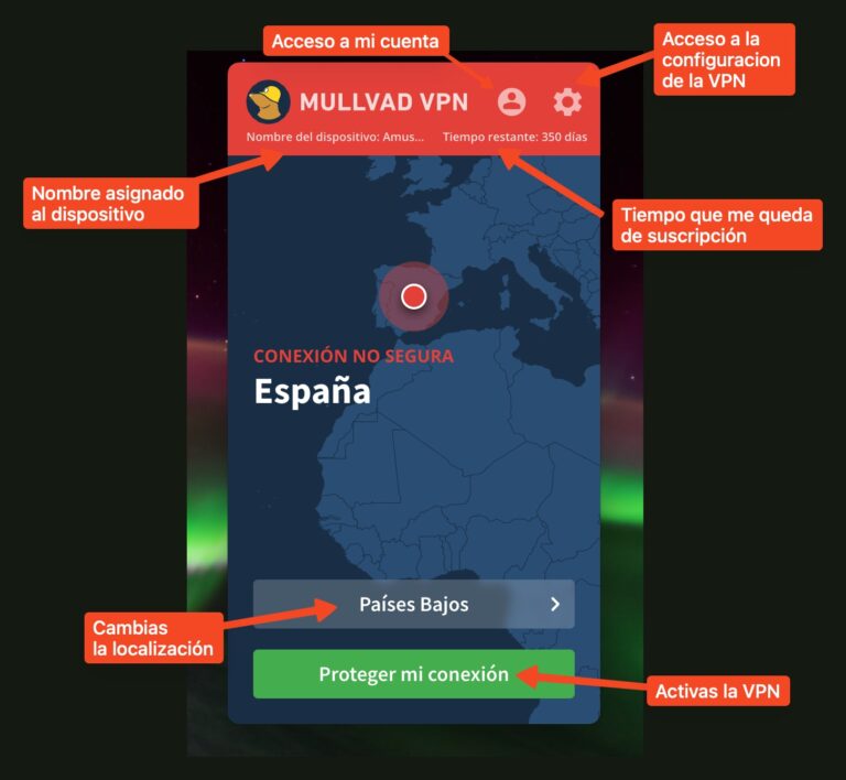 Qué configuración de Mullvad VPN te recomiendo utilizar