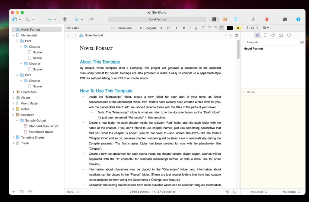 Qué programas para escribir libros, crear ebooks o editar textos te