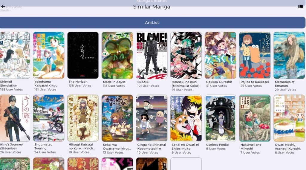 Neko, la app Android para leer manga de MangaDex