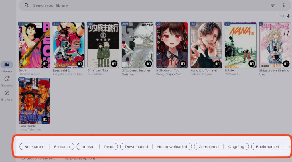 Neko, la app Android para leer manga de MangaDex