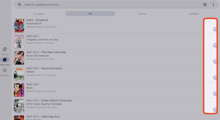 Neko, la app Android para leer manga de MangaDex
