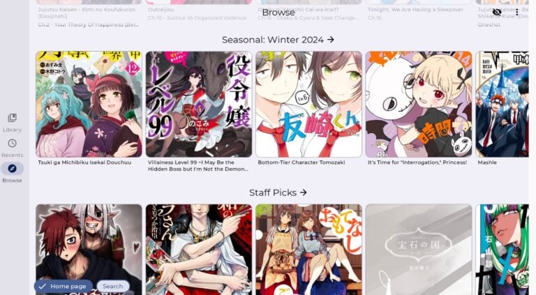 Neko, la app Android para leer manga de MangaDex