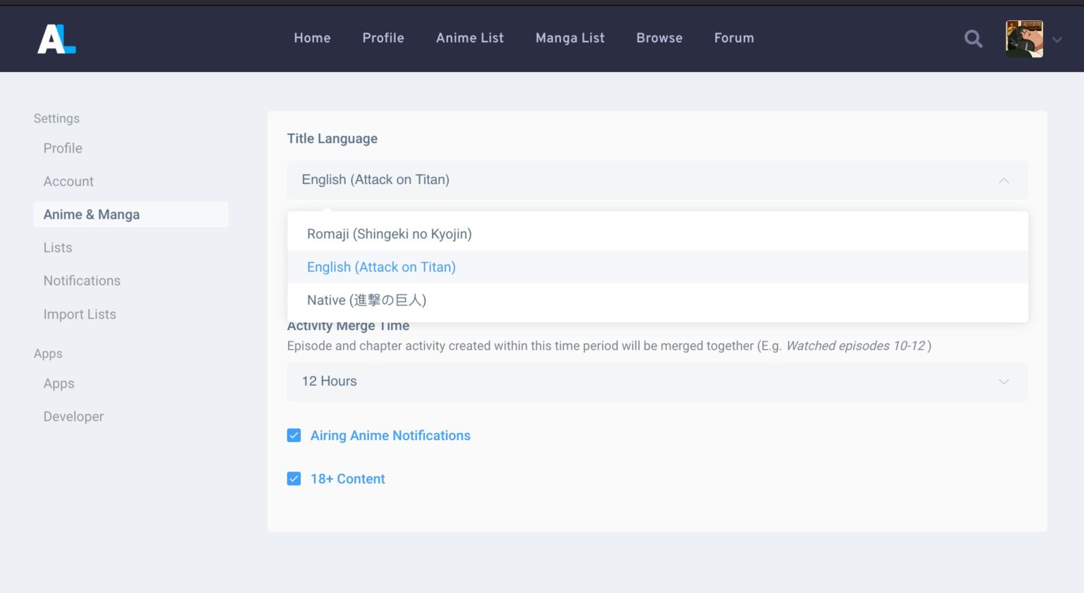 Cómo usar Anilist para seguir mangas y animes