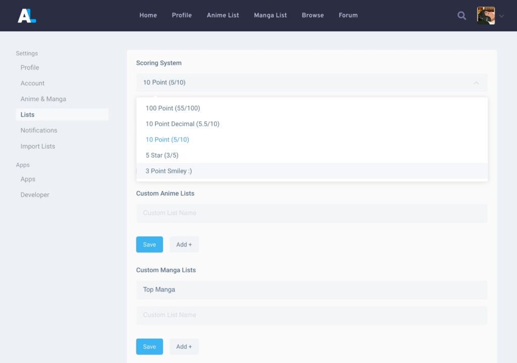 Cómo usar Anilist para seguir mangas y animes