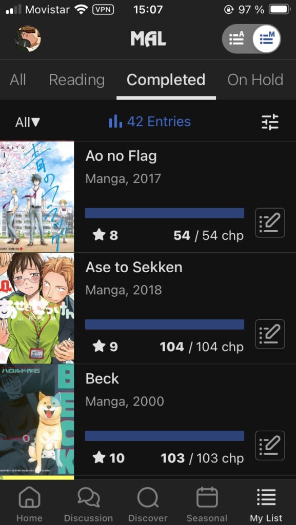 Cómo usar MyAnimeList para seguir manga y anime