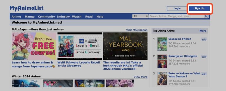 Cómo usar MyAnimeList para seguir manga y anime