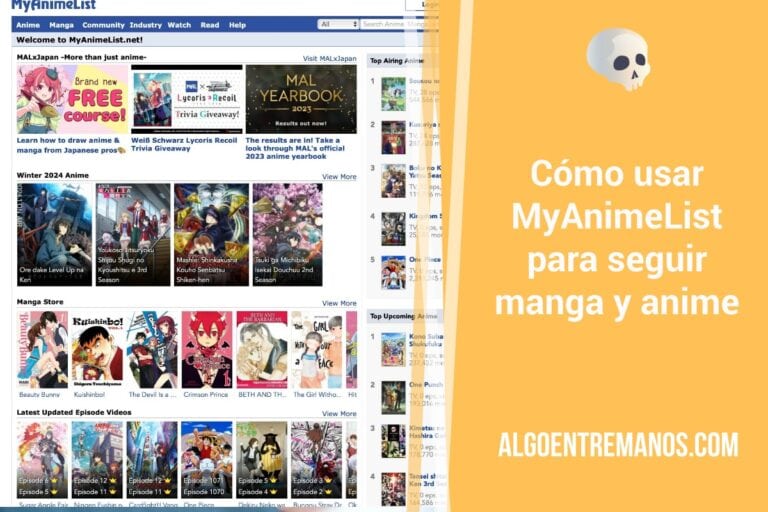 Cómo usar MyAnimeList para seguir manga y anime