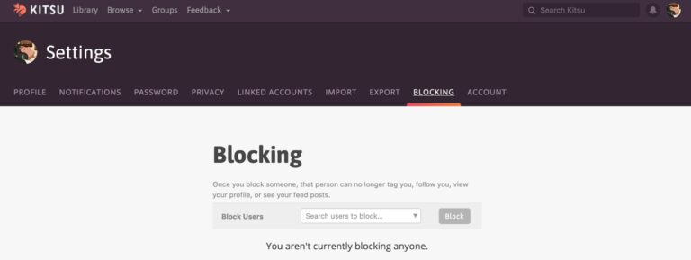 Cómo usar Kitsu para seguir manga y anime