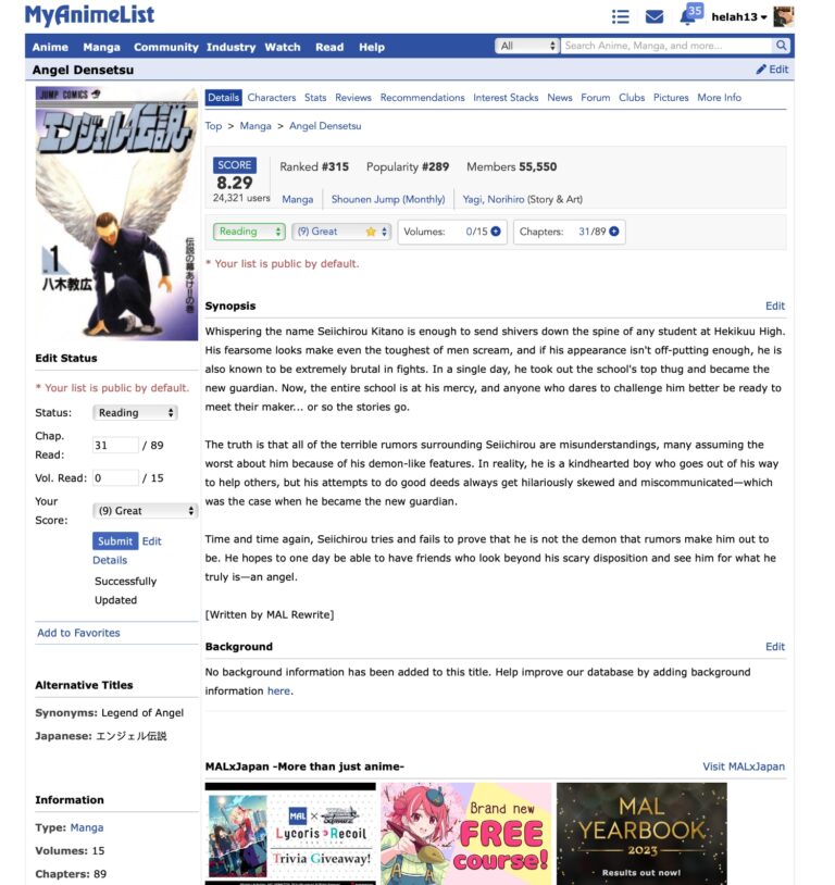 MyAnimeList vs. AniList vs. Kitsu para seguir manga y anime