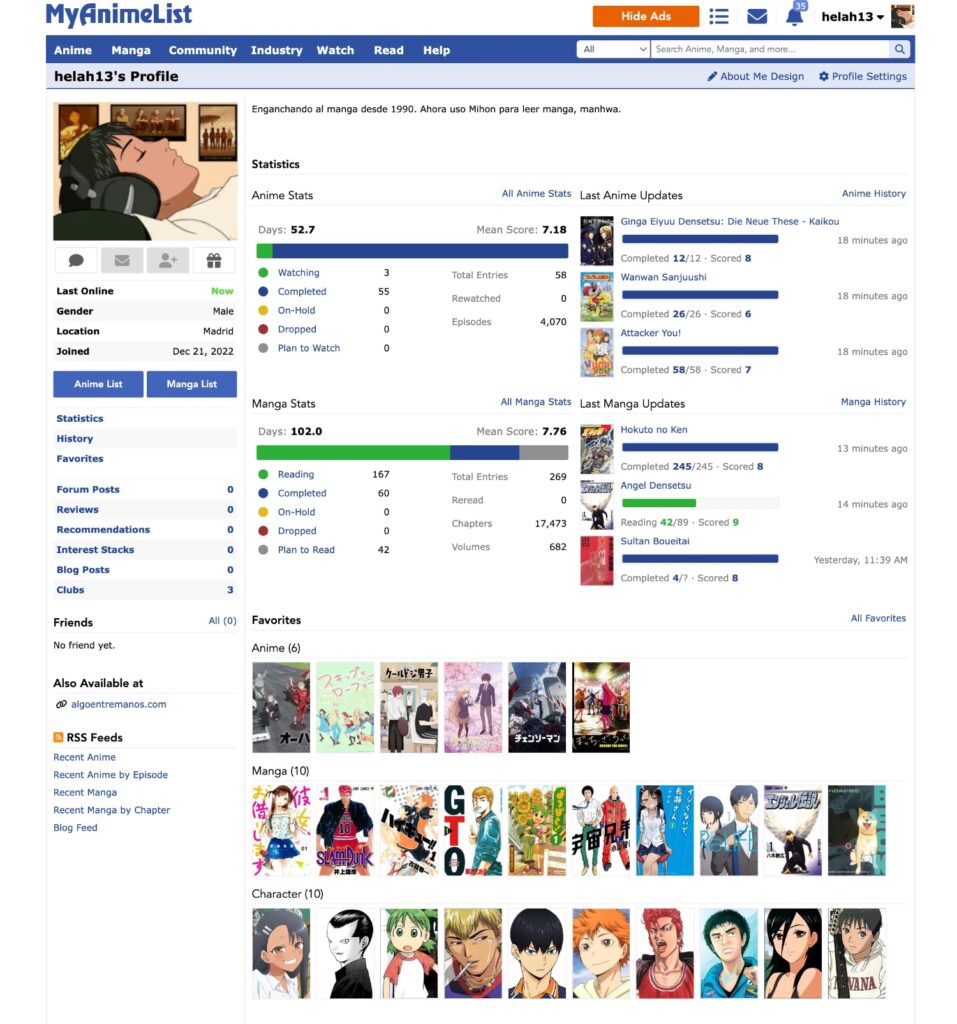Cómo usar MyAnimeList para seguir manga y anime