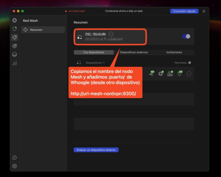 Cómo utilizar el buscador Whoogle de forma remota con NordVPN