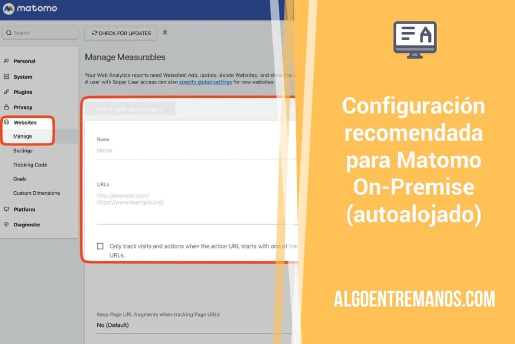 Cómo optimizar Matomo On-Premise: Guía de configuración recomendada