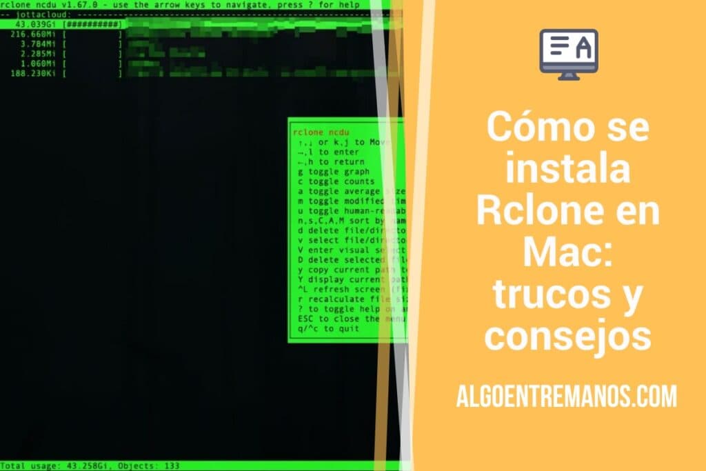 Cómo se instala Rclone en Mac: trucos y consejos