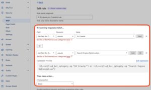 Cómo bloquear BOTS AI y SEO con Cloudflare y con el archivo .htaccess