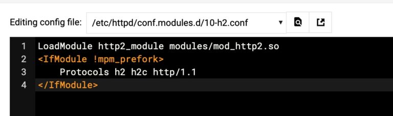 Cómo activar HTTP/2 en Apache (Rocky Linux 9)