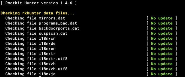 Cómo instalar Rkhunter en Rocky Linux 9 para buscar Backdoors, Rootkits