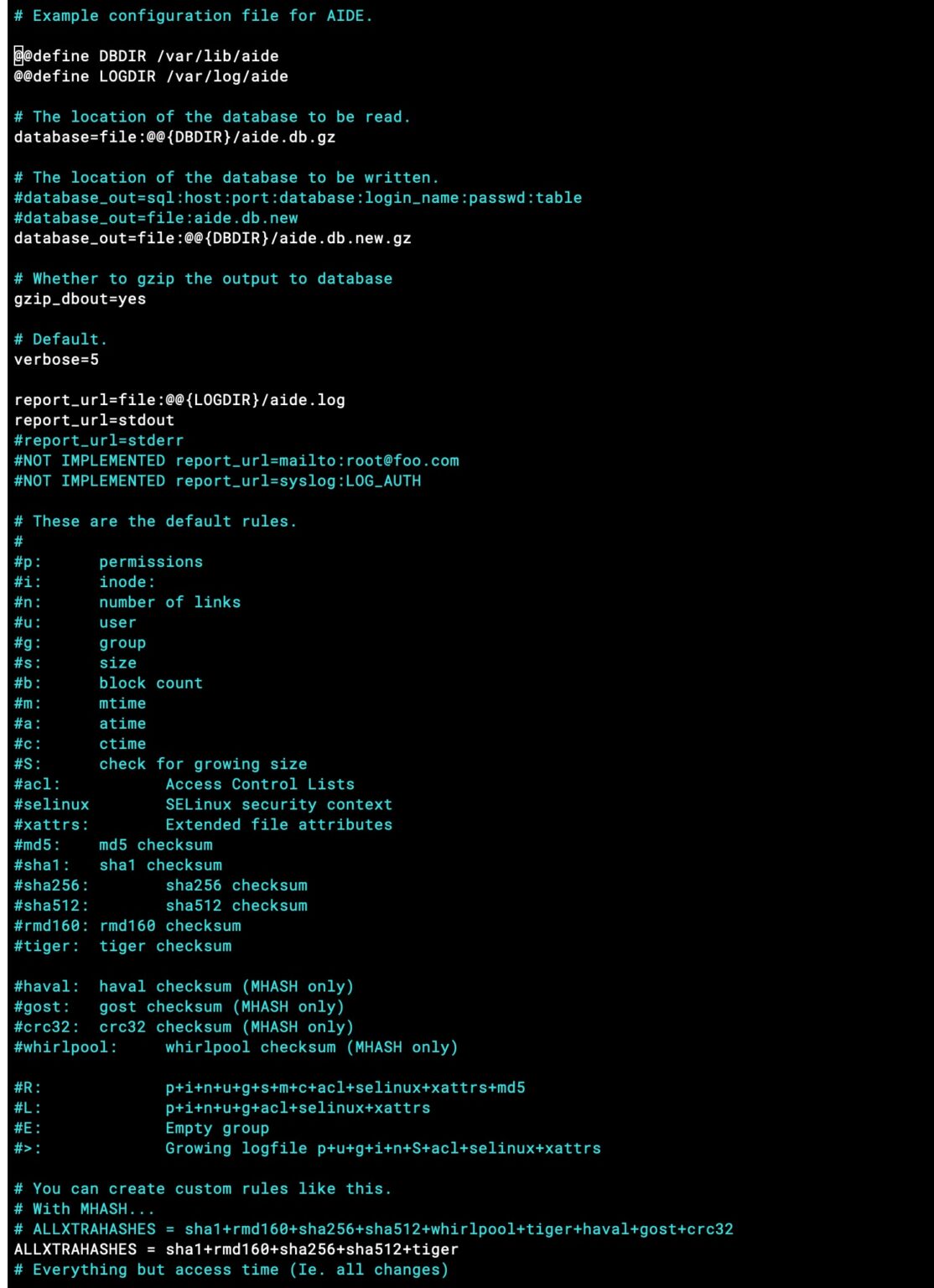 Instalamos AIDE en Rocky Linux para comprobar la integridad de tus archivos