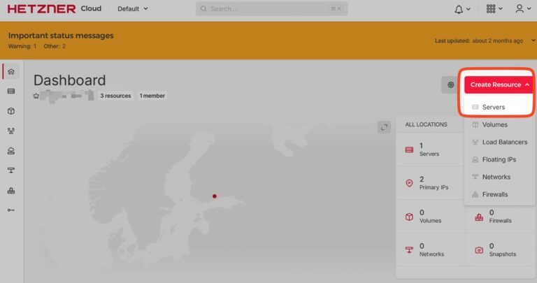 Cómo crear un servidor VPS Cloud en Hetzner