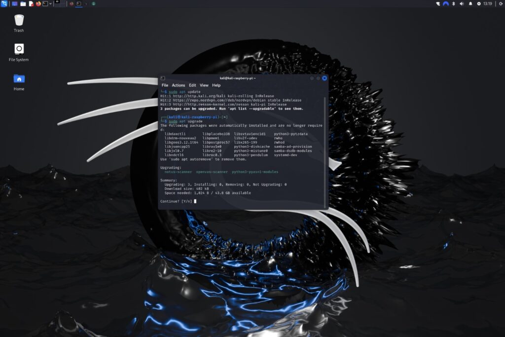 Cómo instalar Kali Linux en tu Raspberry Pi y primeros pasos