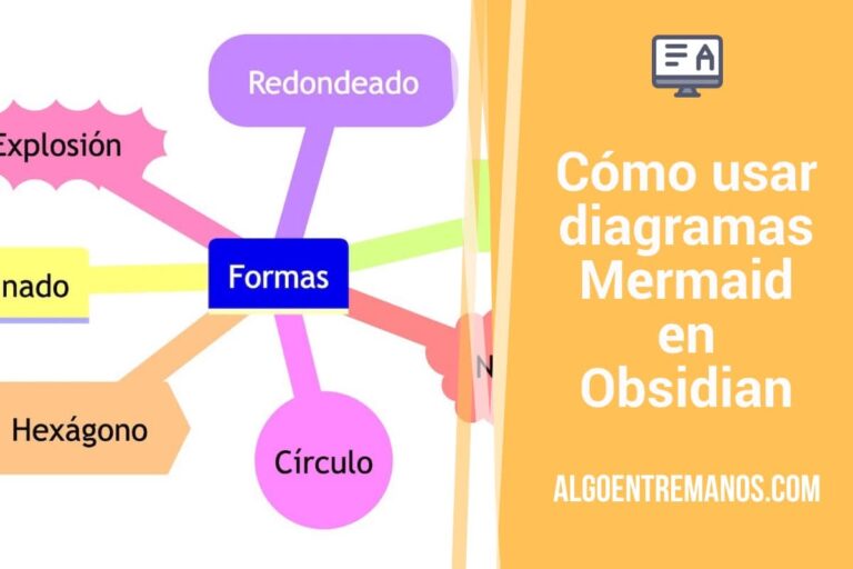 Cómo usar diagramas Mermaid en Obsidian