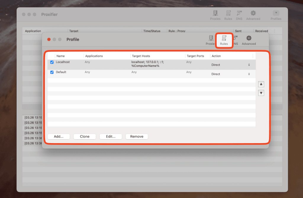 Cómo usar Proxifier con proxies privados en macOS