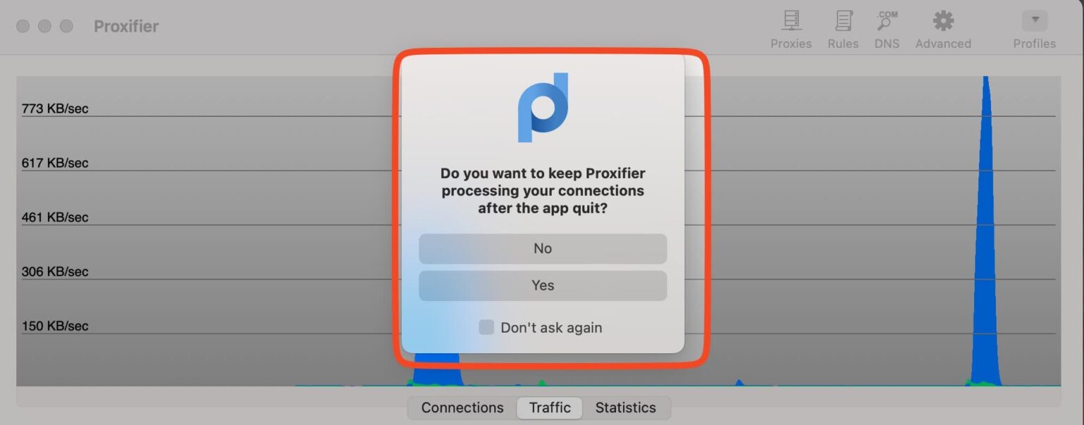 Cómo usar Proxifier con proxies privados en macOS